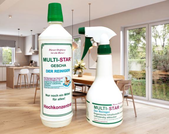 Multi-Star Gescha - Einer für Alles – Multi-Star Reinigungsmittel - Das Original vom Hersteller