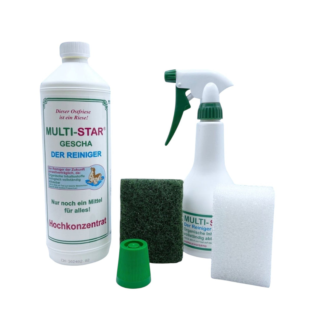 Multi-Star Gescha - Einer für Alles – Multi-Star Reinigungsmittel - Das Original vom Hersteller